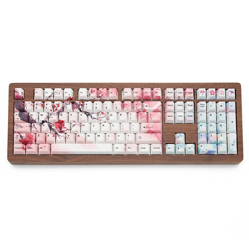 Cherry Blossom Keycaps | Boutique Keycaps
