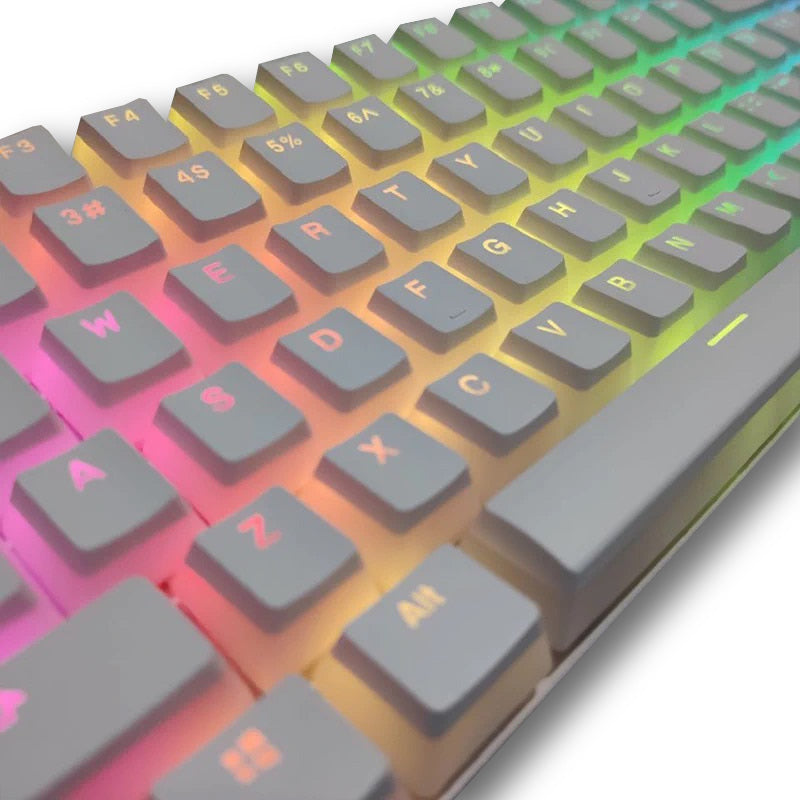 HyperX White Pudding Keycaps | Boutique Keycaps